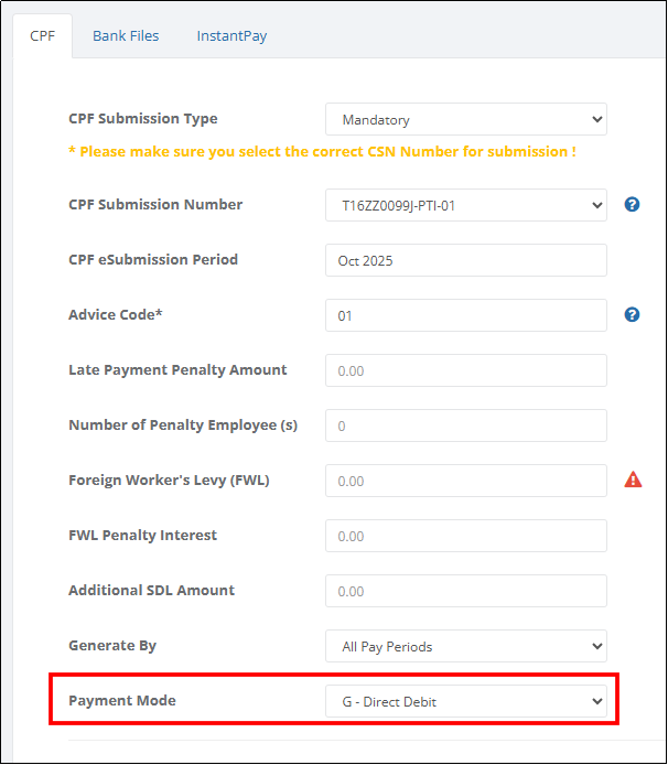 CPF One-Click Submission Through APEX (GovTech) – JustLogin Help Center